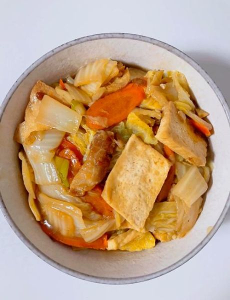 白菜炖豆腐家常做法_怎么做才入味-第1张图片-山城妙识