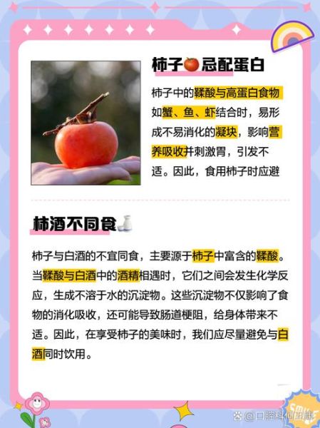 冻柿子不能和什么一起吃_哪些食物相克-第3张图片-山城妙识