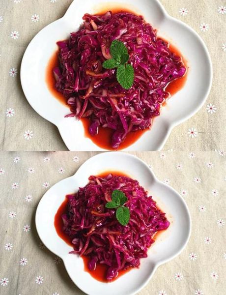 凉拌紫甘蓝能减肥吗_紫甘蓝生吃还是焯水好-第2张图片-山城妙识