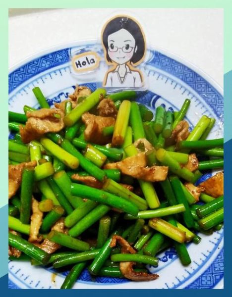 蒜苗肉丝怎么炒好吃_蒜苗肉丝做法步骤-第1张图片-山城妙识