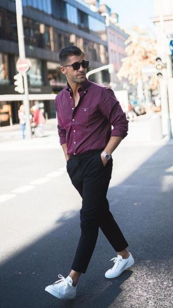 男士西裤配什么鞋_如何挑选修身版型-第3张图片-山城妙识