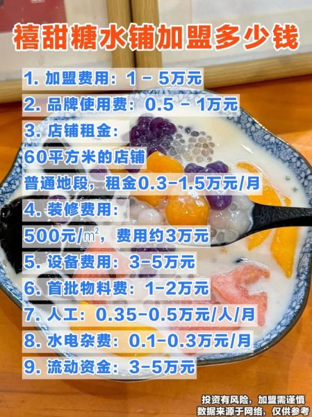 糖水店加盟哪家好_加盟糖水店需要多少钱-第1张图片-山城妙识
