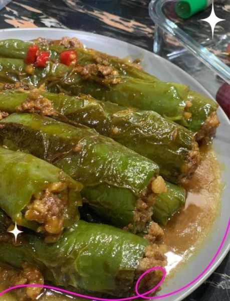 虎皮尖椒肉馅怎么做_虎皮尖椒肉馅的正宗做法-第3张图片-山城妙识