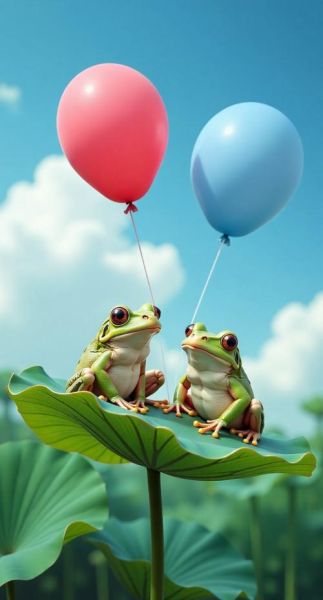 青蛙图片可爱_怎么拍才萌-第1张图片-山城妙识