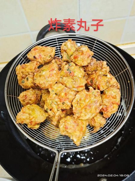 炸素丸子怎么炸才酥脆_炸素丸子用什么粉更香-第2张图片-山城妙识