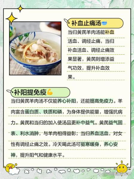 黄芪当归羊肉汤的做法_适合哪些人喝-第2张图片-山城妙识