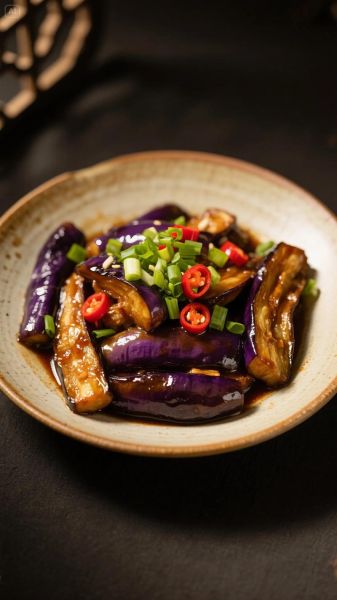油淋茄子怎么做好吃又简单_家常做法-第1张图片-山城妙识