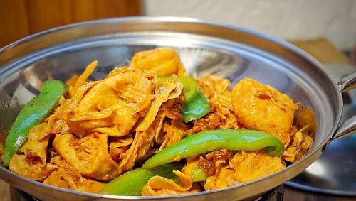 干锅腐竹怎么做_干锅腐竹的家常做法-第3张图片-山城妙识