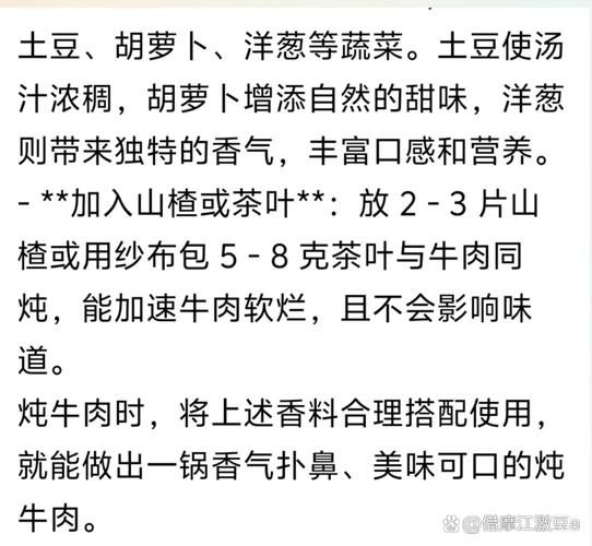 煮牛肉应该放什么调料_家常炖牛肉必备香料清单-第3张图片-山城妙识