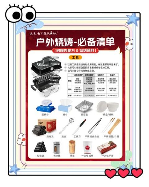 烧烤工具怎么选_烧烤工具全套清单-第1张图片-山城妙识