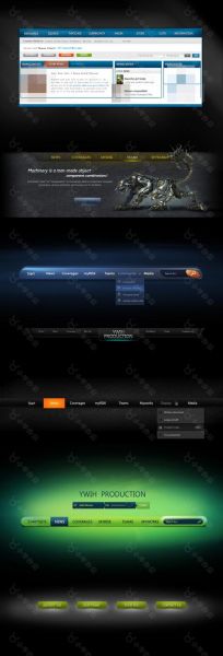 网站菜单怎么设计_网站导航栏如何布局-第2张图片-山城妙识