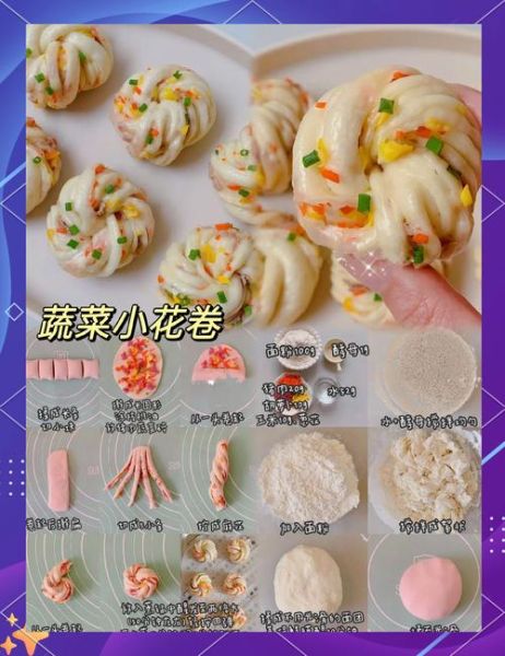 花卷造型做法大全图片_如何捏出漂亮花卷-第3张图片-山城妙识