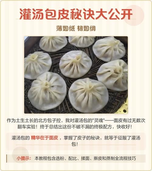 灌汤包怎么和面不破皮_灌汤包汤汁怎么做才多-第1张图片-山城妙识