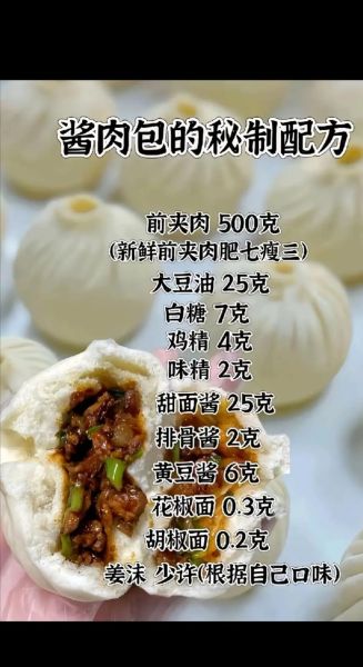 酱肉包怎么蒸不塌陷_酱肉包馅料配方比例-第2张图片-山城妙识