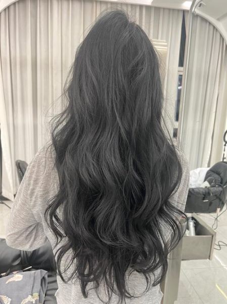 黑茶色头发效果图_黑茶色头发适合什么肤色-第2张图片-山城妙识