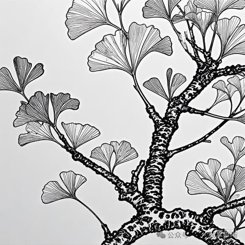 白果树简笔画怎么画_白果树简笔画步骤图-第2张图片-山城妙识 白果树简笔画怎么画_白果树简笔画步骤图-第2张图片-山城妙识