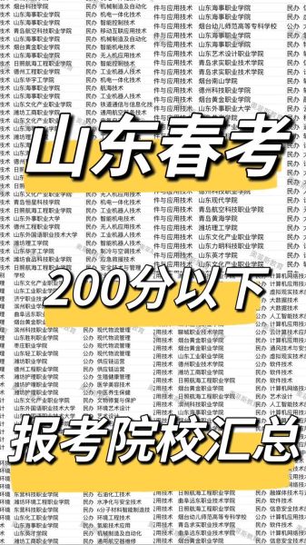 春季高考可以报考哪些学校_春季高考能报本科吗-第2张图片-山城妙识