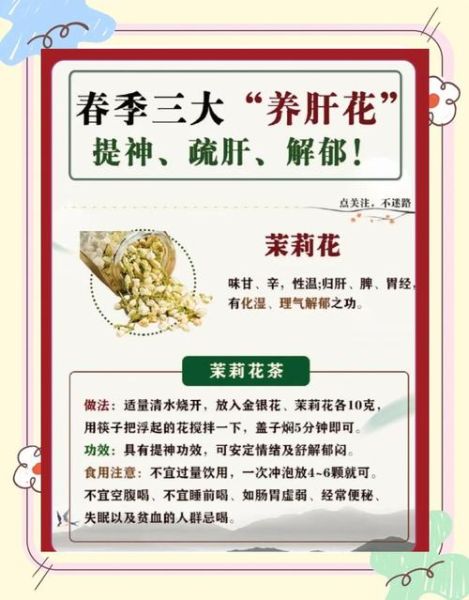 春季养生茶配方有哪些_春季喝什么茶养肝-第1张图片-山城妙识