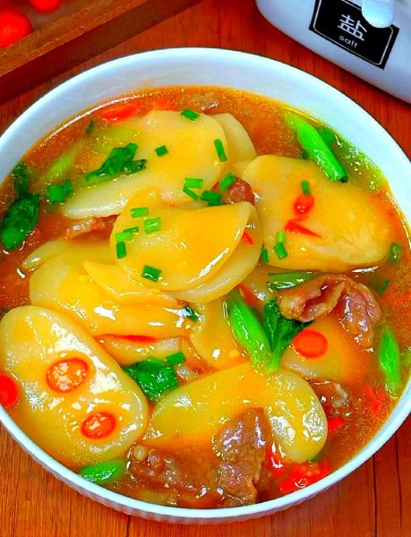 汤年糕怎么做好吃_汤年糕的家常做法窍门-第1张图片-山城妙识