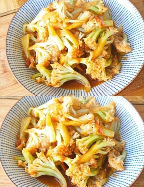 菜花怎样做才好吃_家常菜花炒肉做法-第3张图片-山城妙识