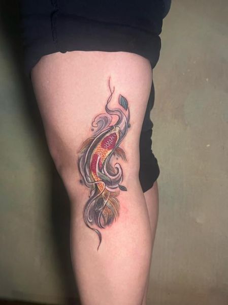 鲤鱼旗纹身含义_适合纹在哪里-第1张图片-山城妙识