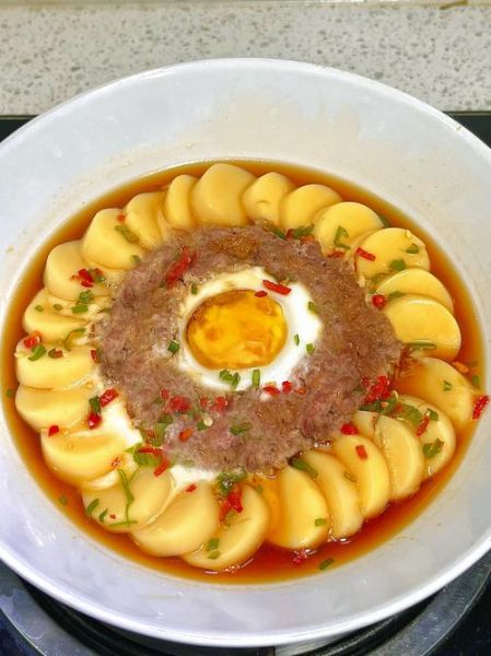 肉末水蒸蛋怎么做_蒸蛋嫩滑秘诀-第2张图片-山城妙识