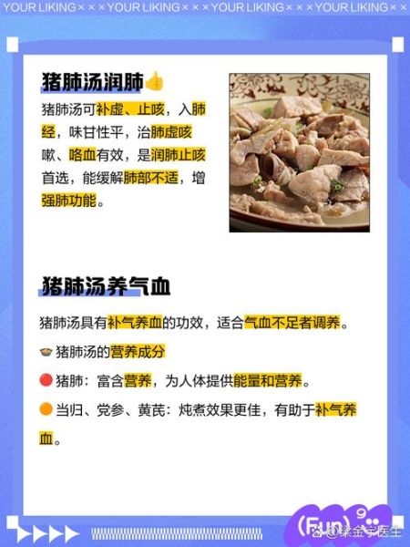 猪肺汤有什么功效_猪肺汤适合什么人喝-第2张图片-山城妙识