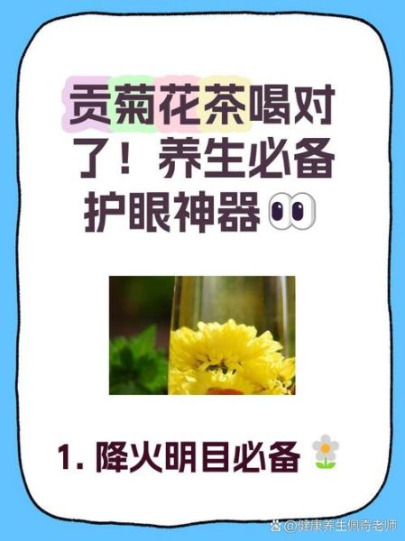 贡菊的功效与作用禁忌_贡菊泡水喝的注意事项-第1张图片-山城妙识