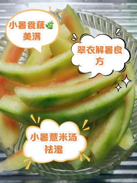 小暑吃什么清热祛湿_小暑养生食疗怎么做-第3张图片-山城妙识