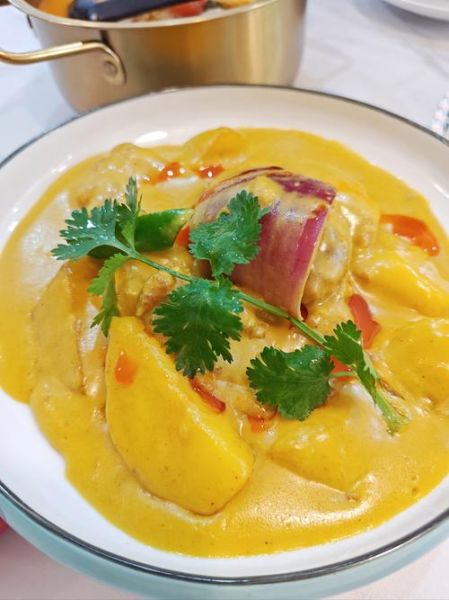 咖喱鸡图片高清_如何拍出诱人质感-第1张图片-山城妙识