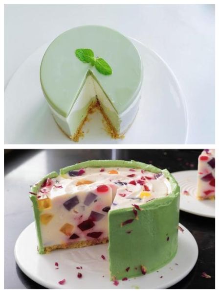 8寸抹茶慕斯蛋糕怎么做_抹茶慕斯蛋糕配方比例-第2张图片-山城妙识