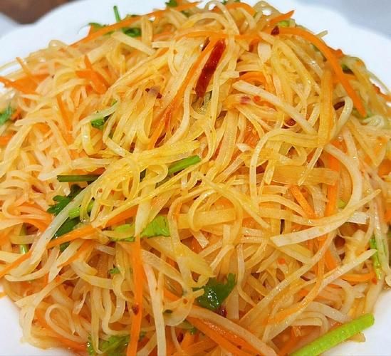 凉拌土豆丝怎么做_土豆丝焯水还是直接拌-第3张图片-山城妙识