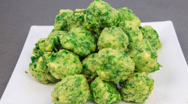 绿叶蔬菜丸子怎么做_蔬菜丸子不松散秘诀-第1张图片-山城妙识