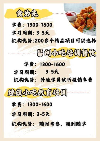 小吃培训学校哪家好_学做小吃要多久-第2张图片-山城妙识