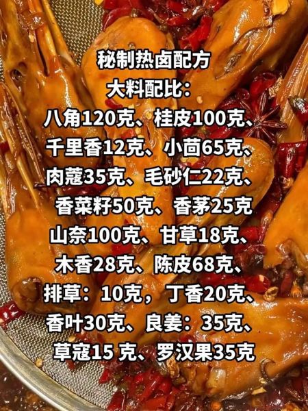 热卤菜的做法及配方_家庭版怎么做才入味-第3张图片-山城妙识