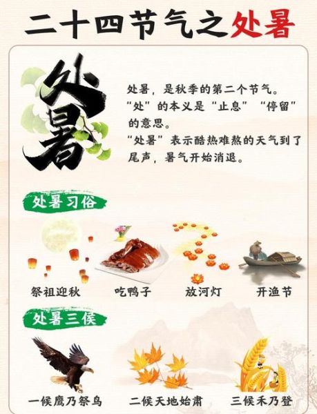 立秋和处暑是什么意思_区别与养生要点-第3张图片-山城妙识