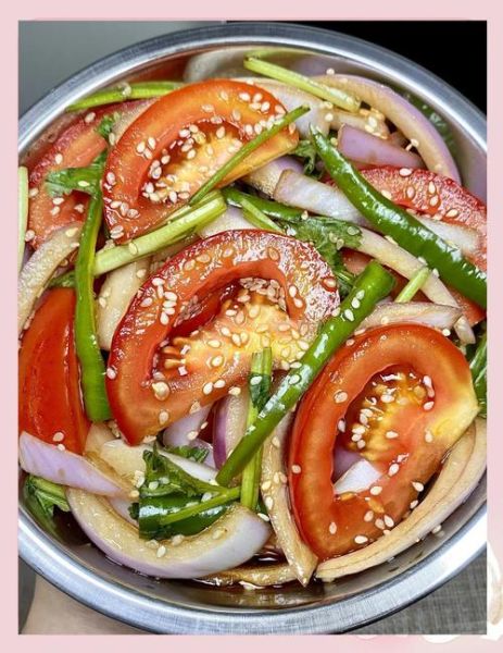 老虎菜怎么做_老虎菜正宗做法-第2张图片-山城妙识