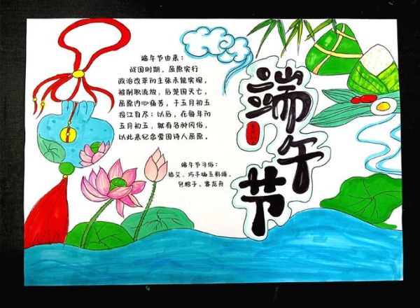 端午节手抄报写什么内容_端午节手抄报文字素材-第1张图片-山城妙识
