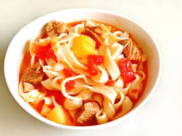 番茄牛肉面怎么做好吃_番茄牛肉面家常做法-第3张图片-山城妙识