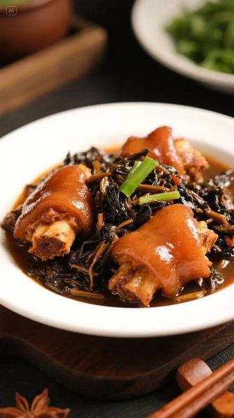 梅菜干焖猪肉怎么做_梅菜干焖猪肉正宗做法-第1张图片-山城妙识