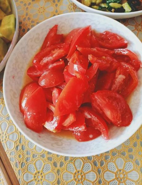 凉拌番茄怎么做好吃_凉拌番茄要不要去皮-第1张图片-山城妙识