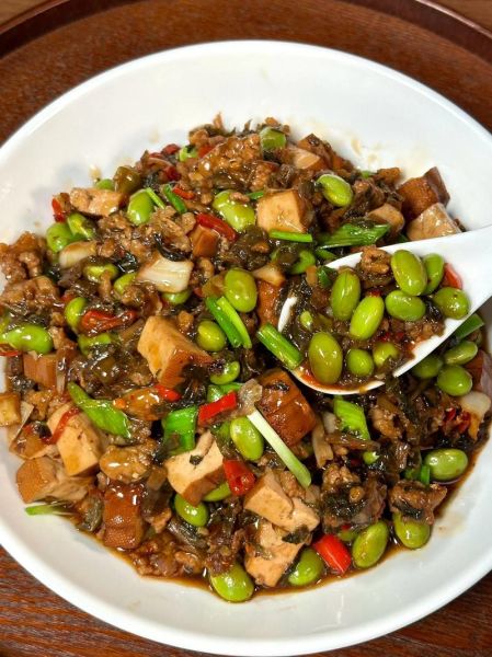 炒毛豆怎么炒才入味_炒毛豆的做法窍门-第1张图片-山城妙识