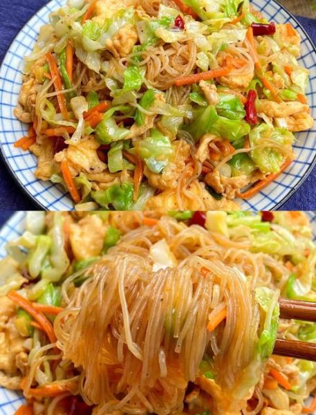 包菜炒粉条怎么炒好吃又简单_包菜炒粉条家常做法-第3张图片-山城妙识