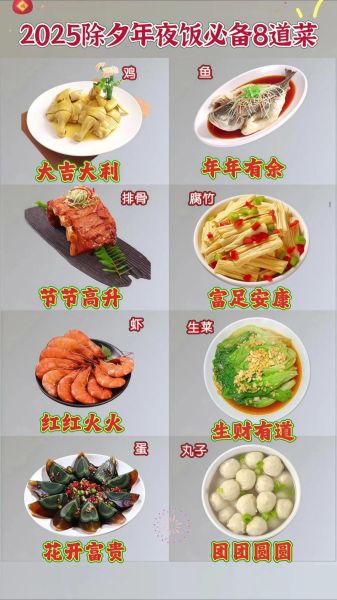 年夜饭每道菜的寓意是什么_年夜饭菜品吉祥含义-第1张图片-山城妙识