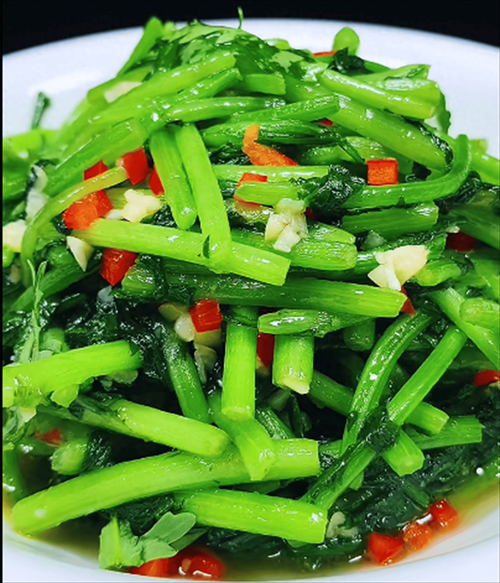 湖北粉蒸茼蒿怎么做_蒸多久才最嫩-第2张图片-山城妙识