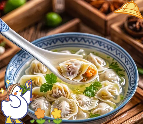 上海小馄饨怎么包_上海小馄饨包法图解-第3张图片-山城妙识