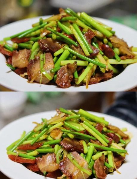 蒜苔炒腊肉怎么做_腊肉炒蒜苔先炒哪个-第1张图片-山城妙识