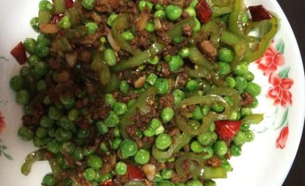 青豆炒肉末怎么做_青豆炒肉末的家常做法-第2张图片-山城妙识 青豆炒肉末怎么做_青豆炒肉末的家常做法-第2张图片-山城妙识