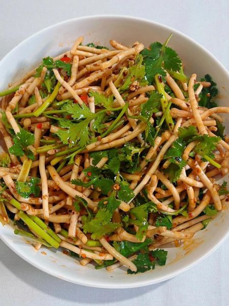 香菜怎么凉拌好吃_香菜凉拌的做法步骤-第3张图片-山城妙识