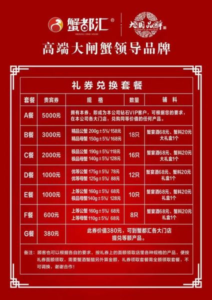 蟹都汇大闸蟹礼券怎么用_蟹都汇礼券提货流程-第1张图片-山城妙识